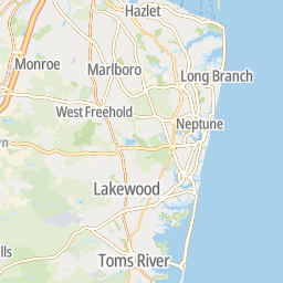 New Jersey Turnpike Road Map and Location List